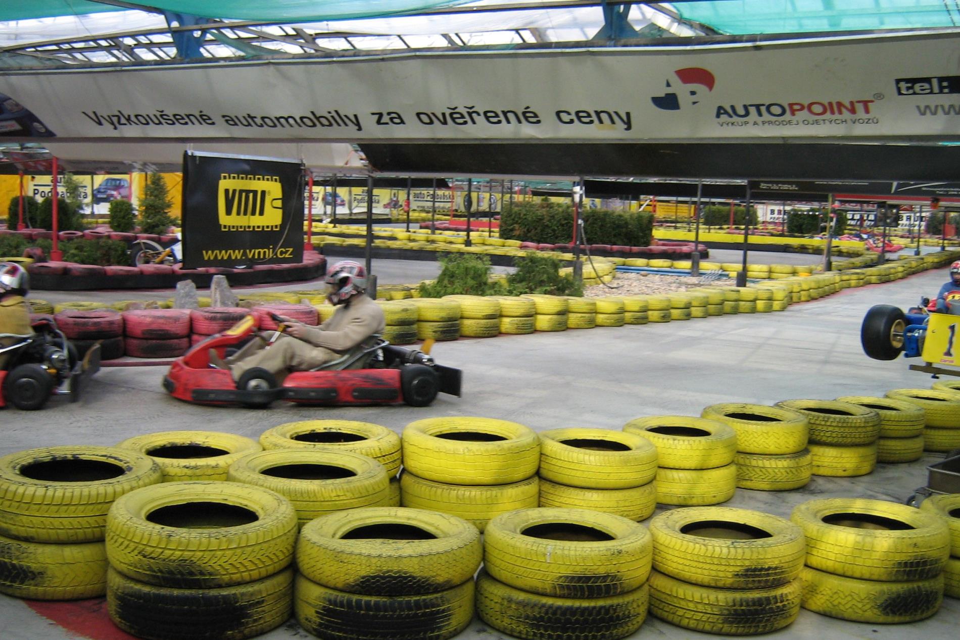 Fun in Prague. Go karting in Prague