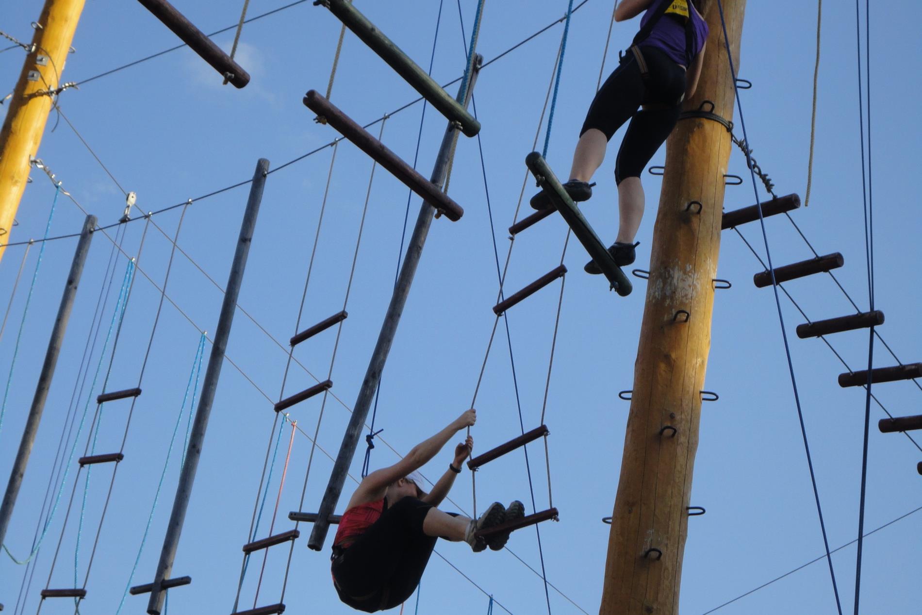 Fun in Prague. High Ropes