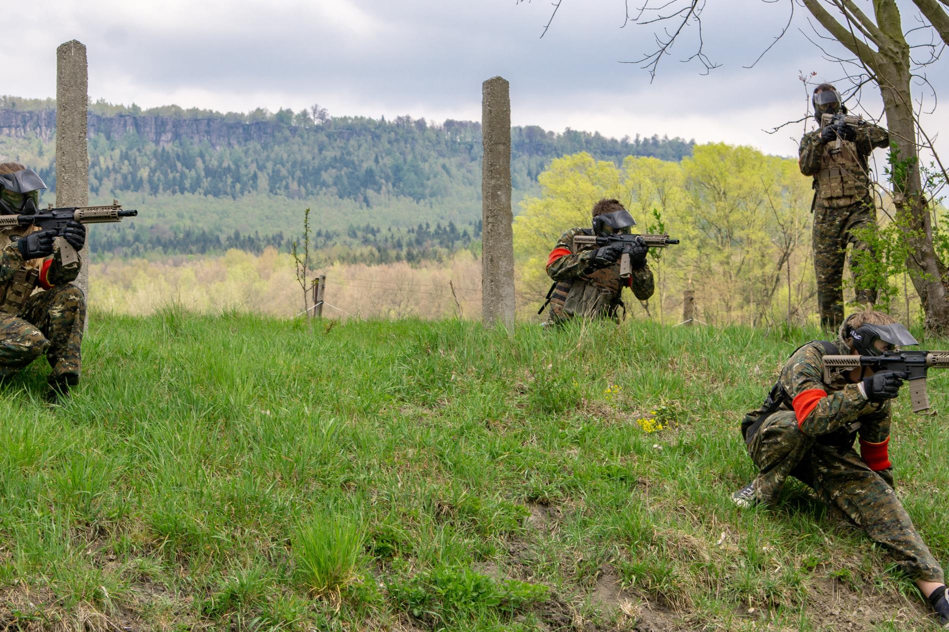 Fun In Prague. Paintball outdoor - magfed