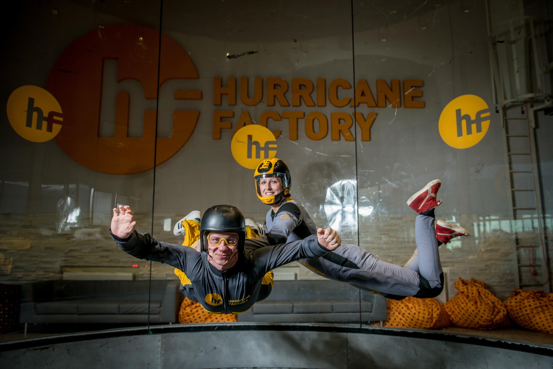 Fun in Prague. Skydiving - simulator