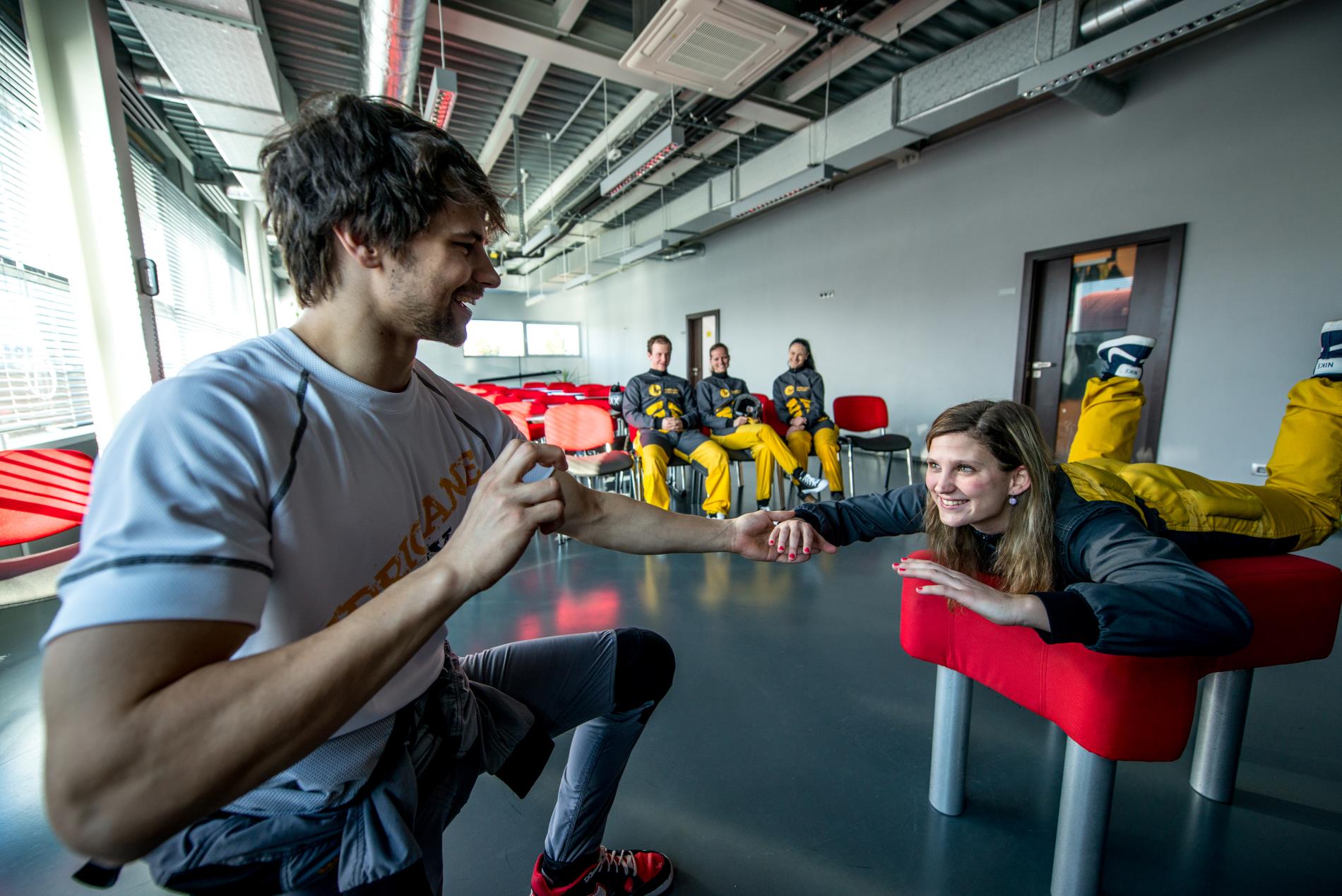 Fun in Prague. Skydiving - simulator