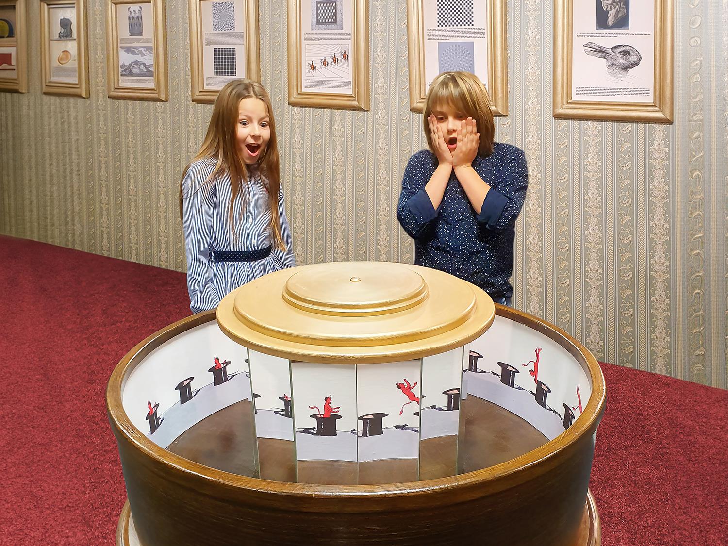 Fun in Prague. Museum of Fantastic Illusions